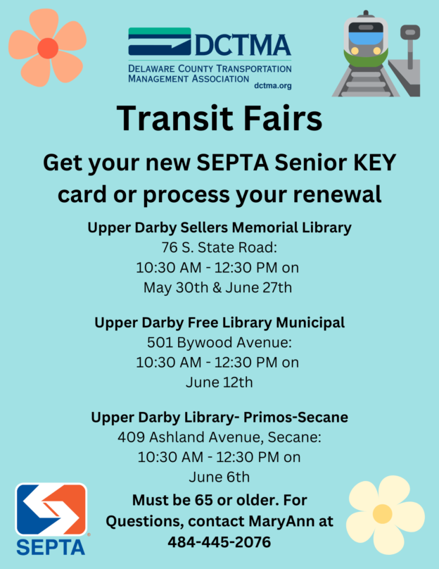 SEPTA Information & SEPTA Senior Fare Cards | DCTMA