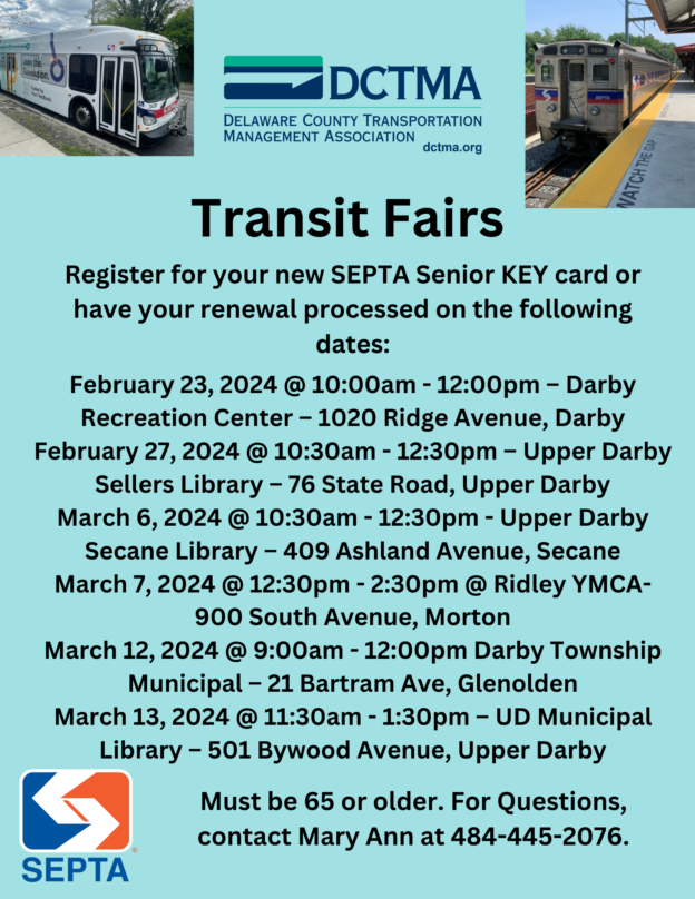 SEPTA Information & SEPTA Senior Fare Cards | DCTMA